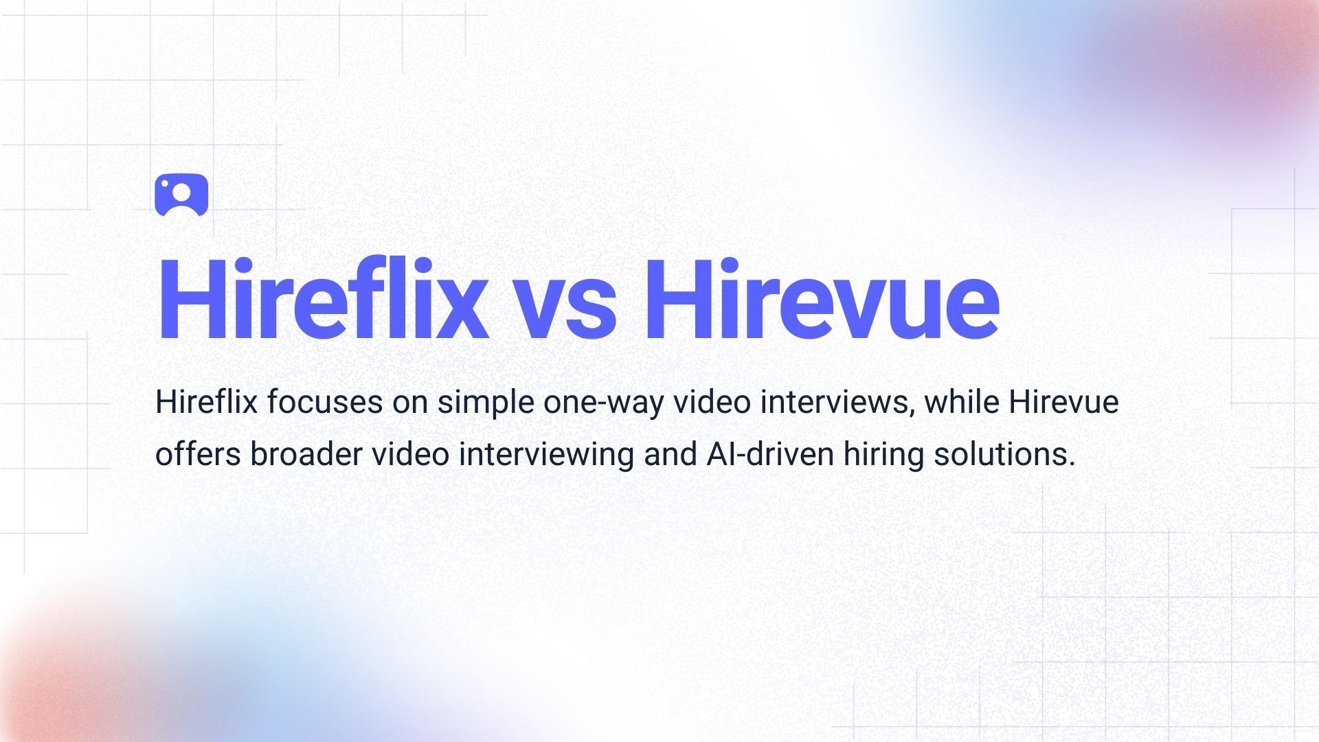 Hireflix vs Hirevue